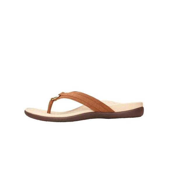 Vionic | Shoes | New Vionic Womens Tide Aloe Toe Post Sandal In Toffee ...